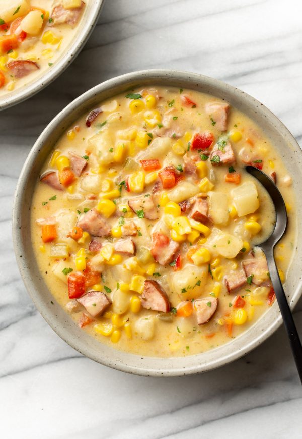 Cajun Corn Chowder by Salt & Lavender - Tony Chachere's
